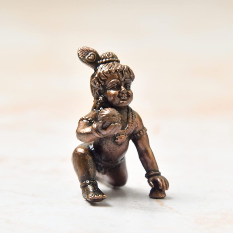 Bal Gopal Statue, Krishna Statue/Copper Gopal, Laddu Gopal Statue ...